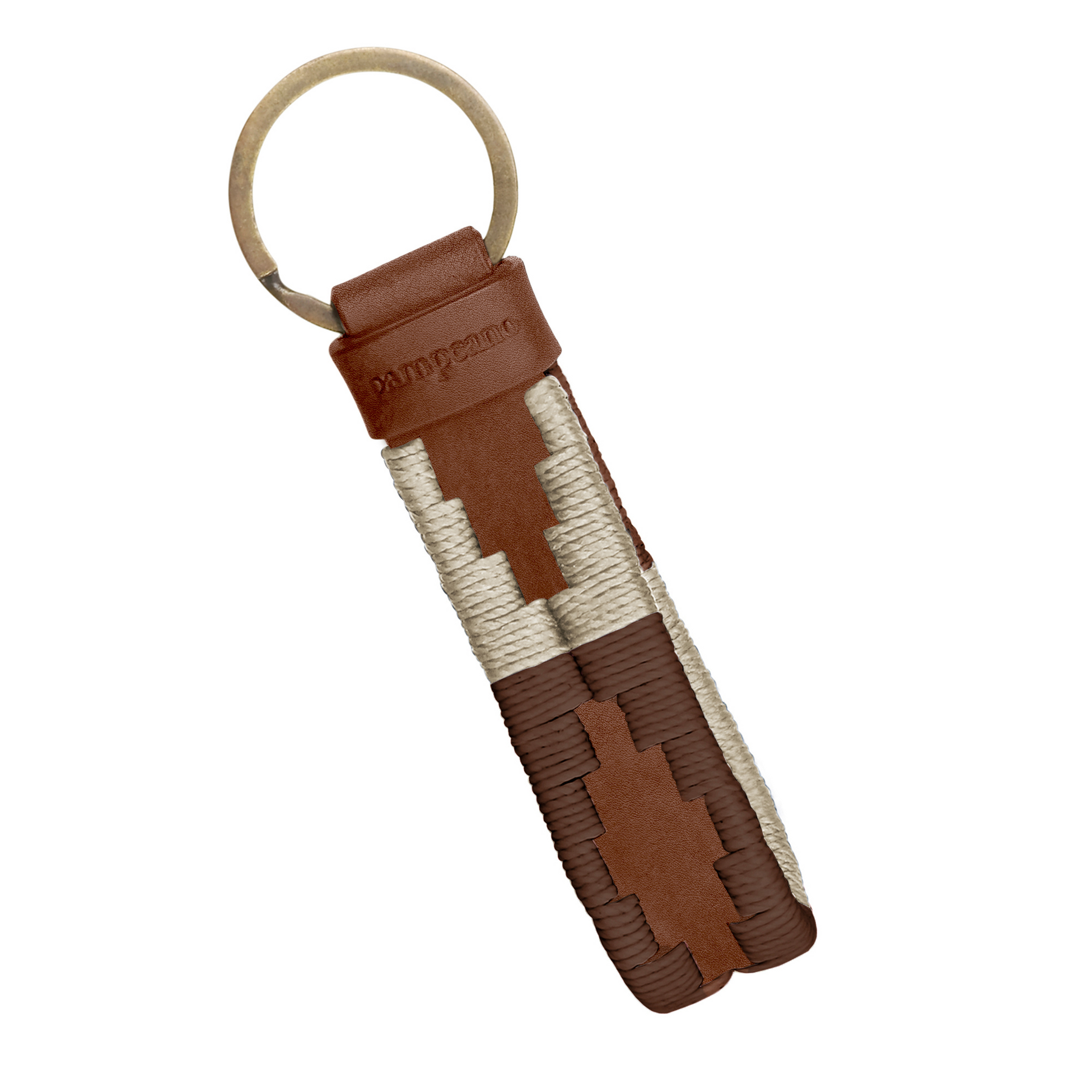 Charro Loop Keyring - Tan Leather – pampeano